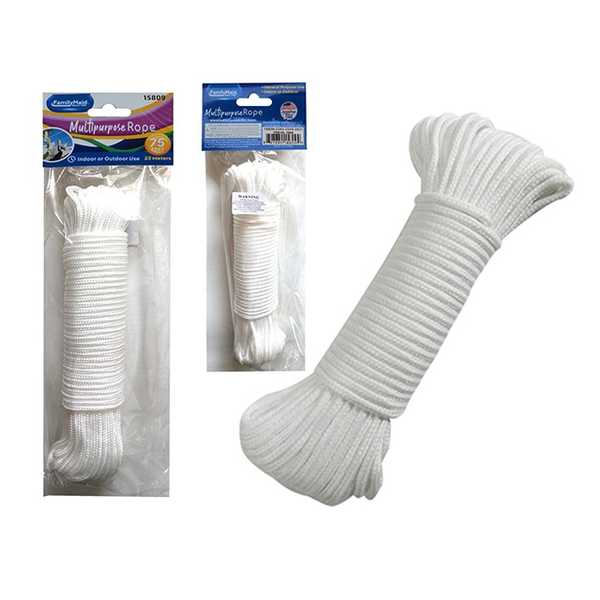 Soga blanca multipropósito de 75'