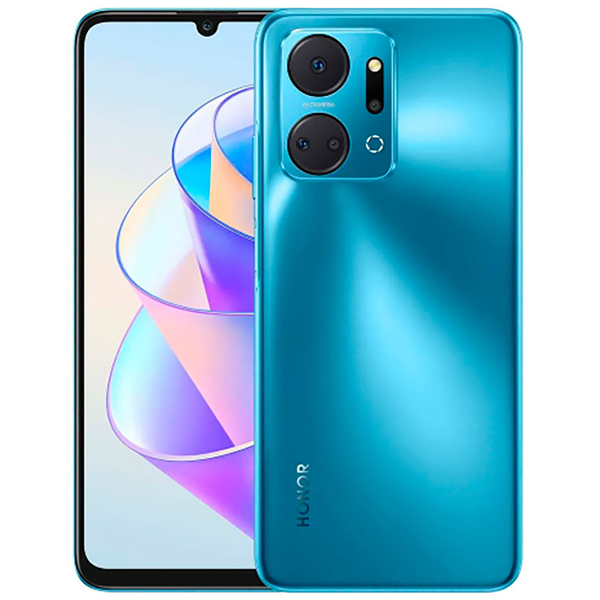 Celular X7a de 128GB 6GB color azul