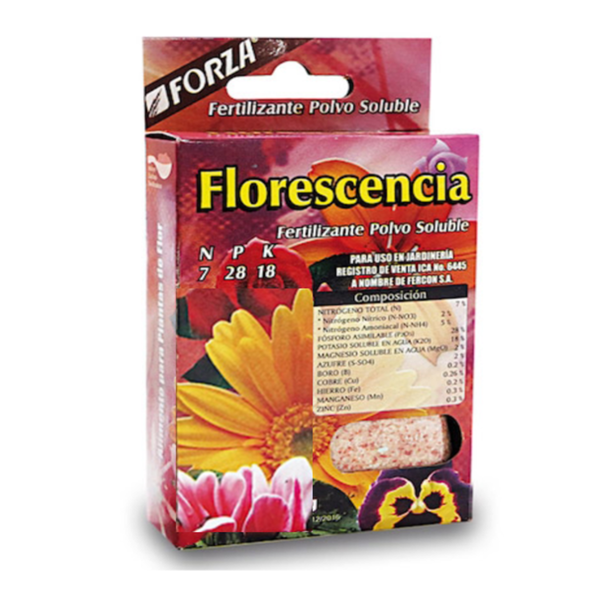 Fertilizante soluble Florescencia para plantas - 125g